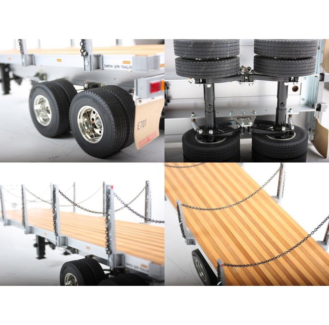 Tamiya 56306 Naczepa platforma RC dla ciężarówki