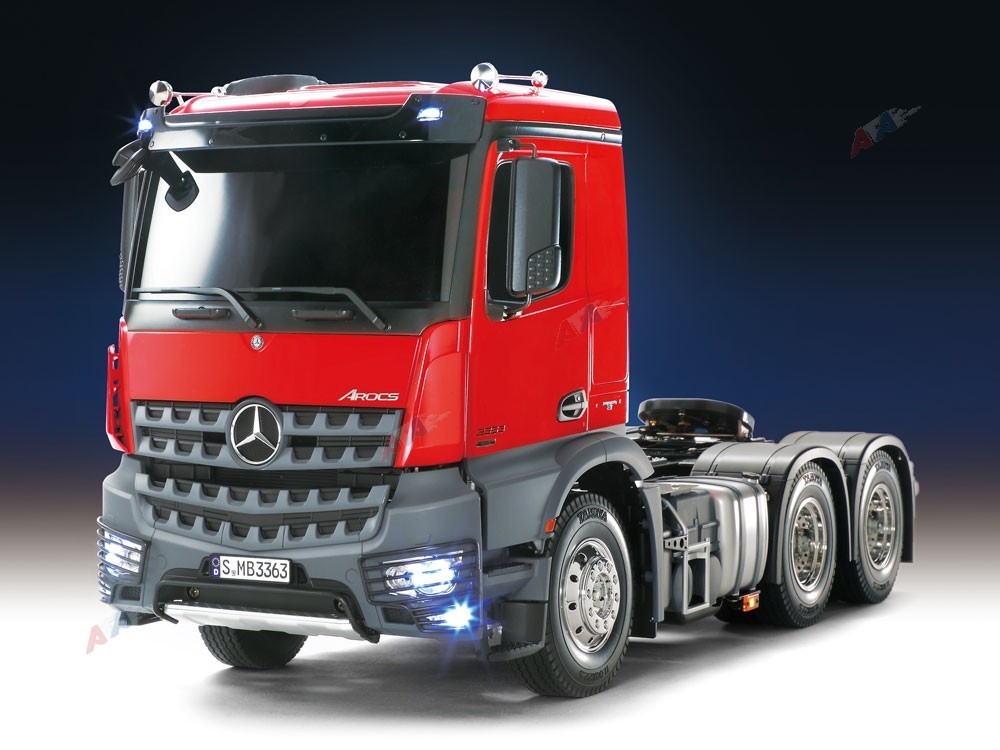 MB Arocs 3363 6x4 Classic Red Full Opt RTR Tamiya 23802