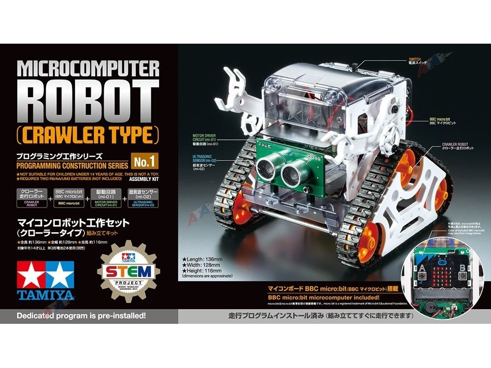 Tamiya 71201 Robot z mikrokomputerem BBC
