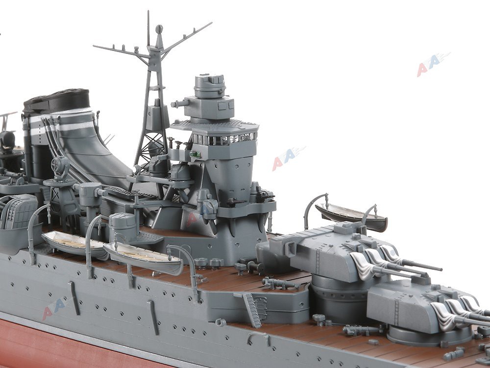 Model okrętu 1/350 Light Cruiser Mikuma Tamiya 78022