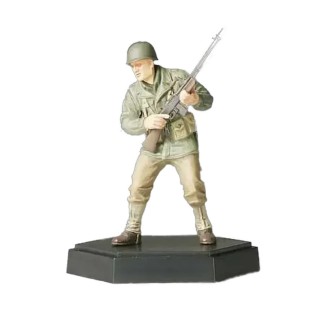 1:35 U.S. Assault Infantry Machine Gunner finished model Tamiya 26010