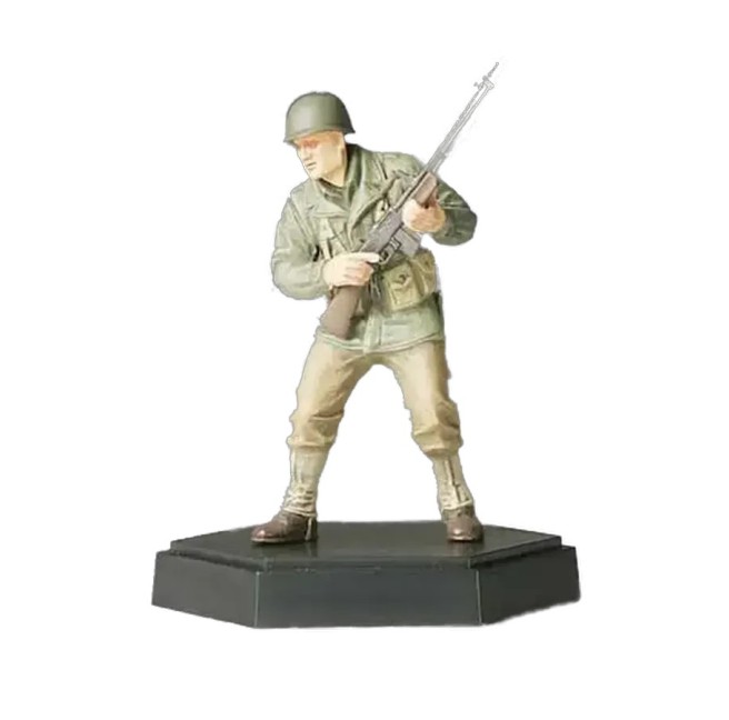 1:35 U.S. Assault Infantry Machine Gunner finished model Tamiya 26010